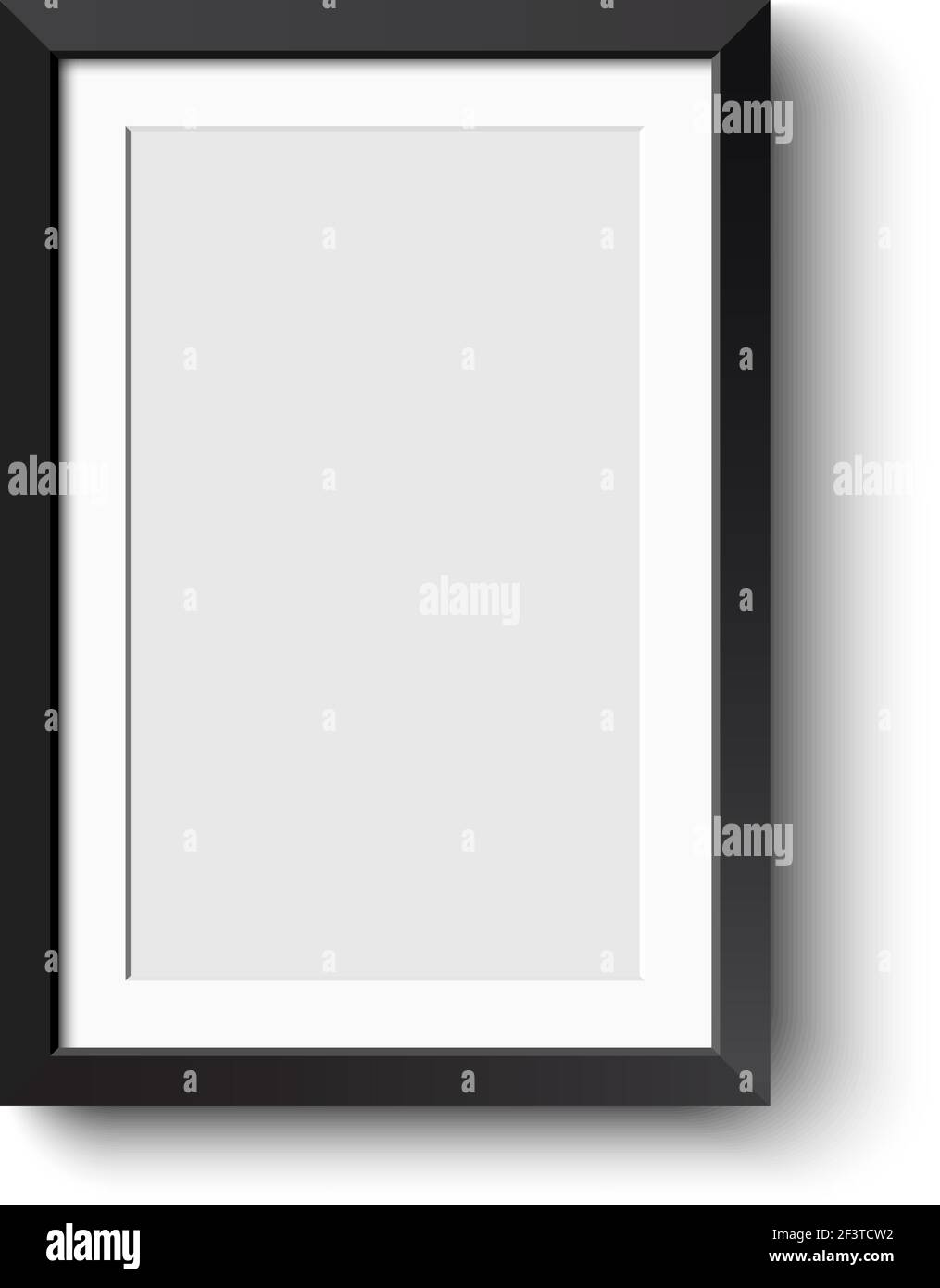 Realistic picture frame Stock Vector Image & Art - Alamy