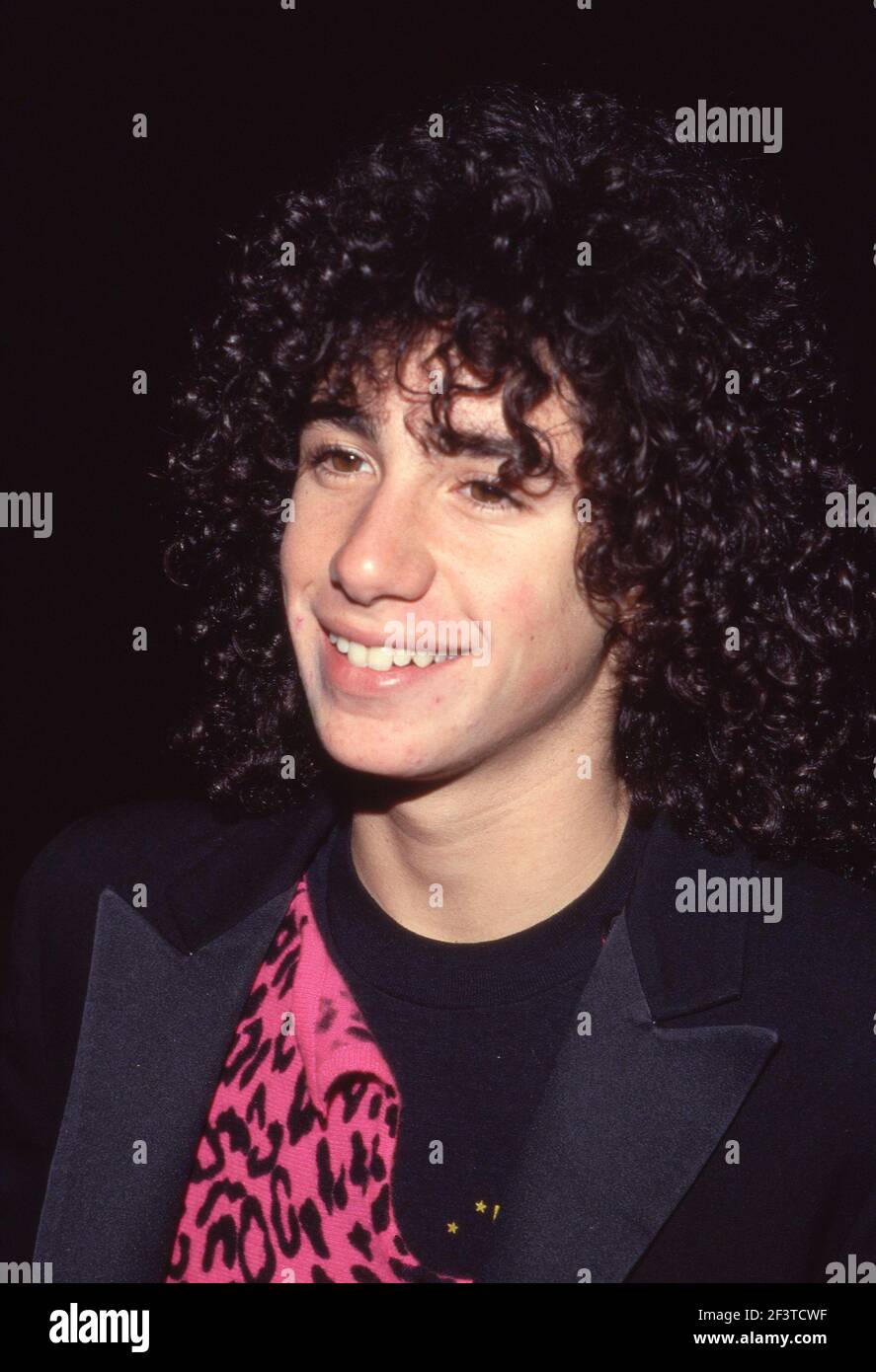 Meeno Peluce 1985 Credit: Ralph Dominguez/MediaPunch Stock Photo - Alamy