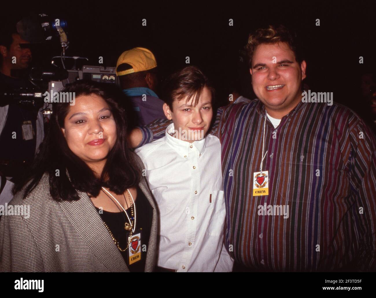 Edward Furlong with aunt Nancy Tafoya and uncle Sean Furlong Circa 1991 ...