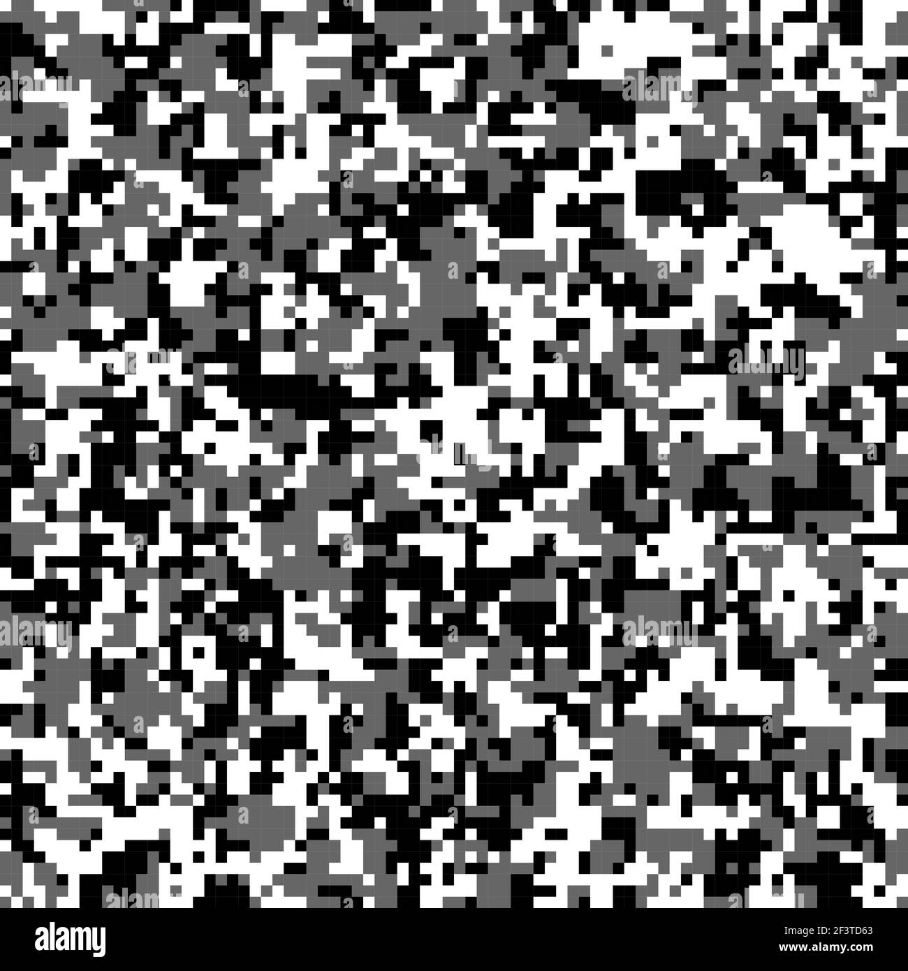 Seamless pattern arctic pixel noise on a light gray snow background ...