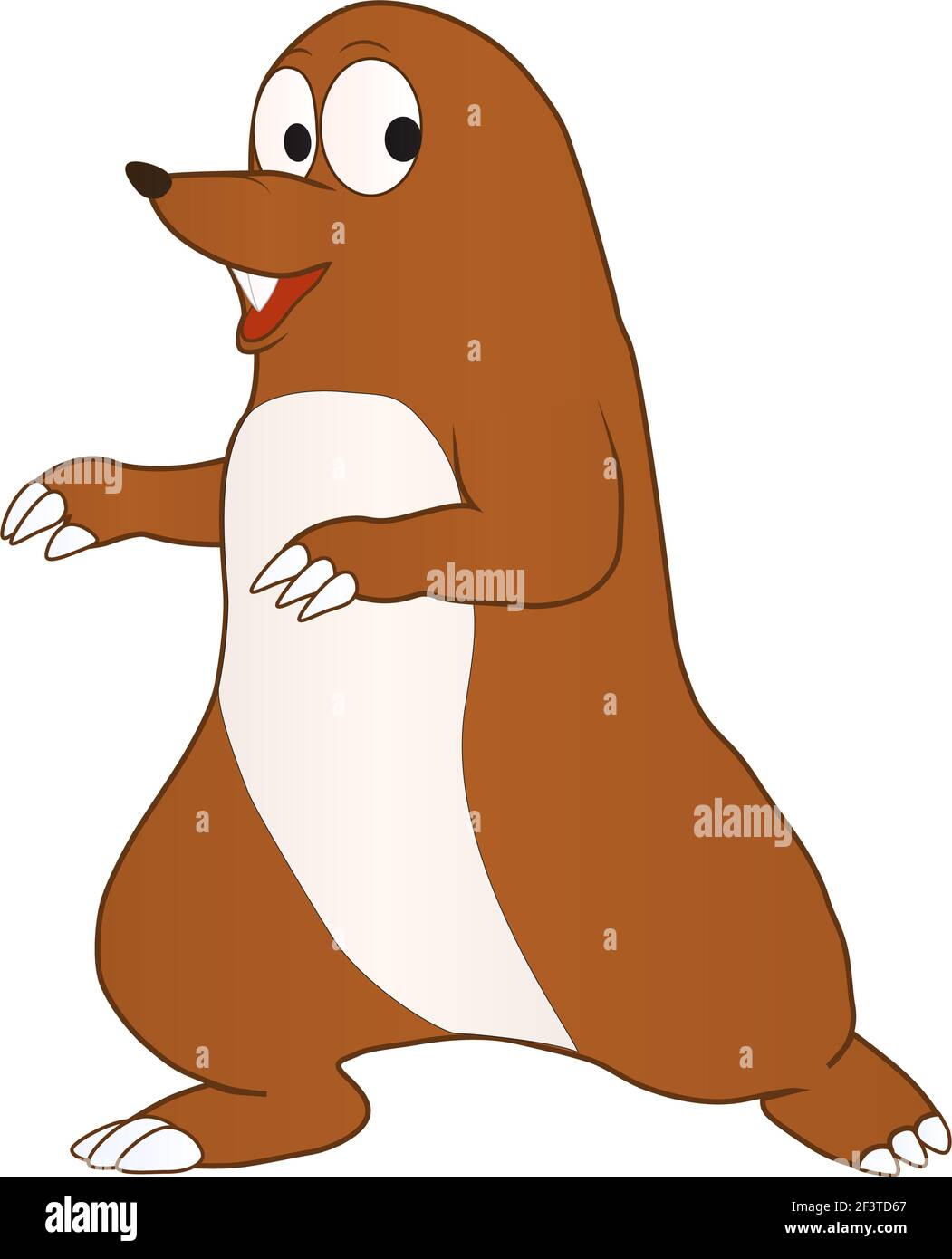 Cartoon mole hi-res stock photography and images - Alamy