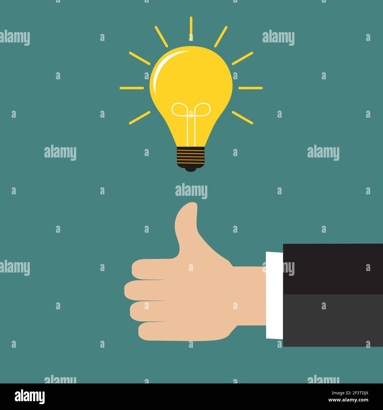 Great Idea. Business idea concept Stock Vector Image & Art - Alamy