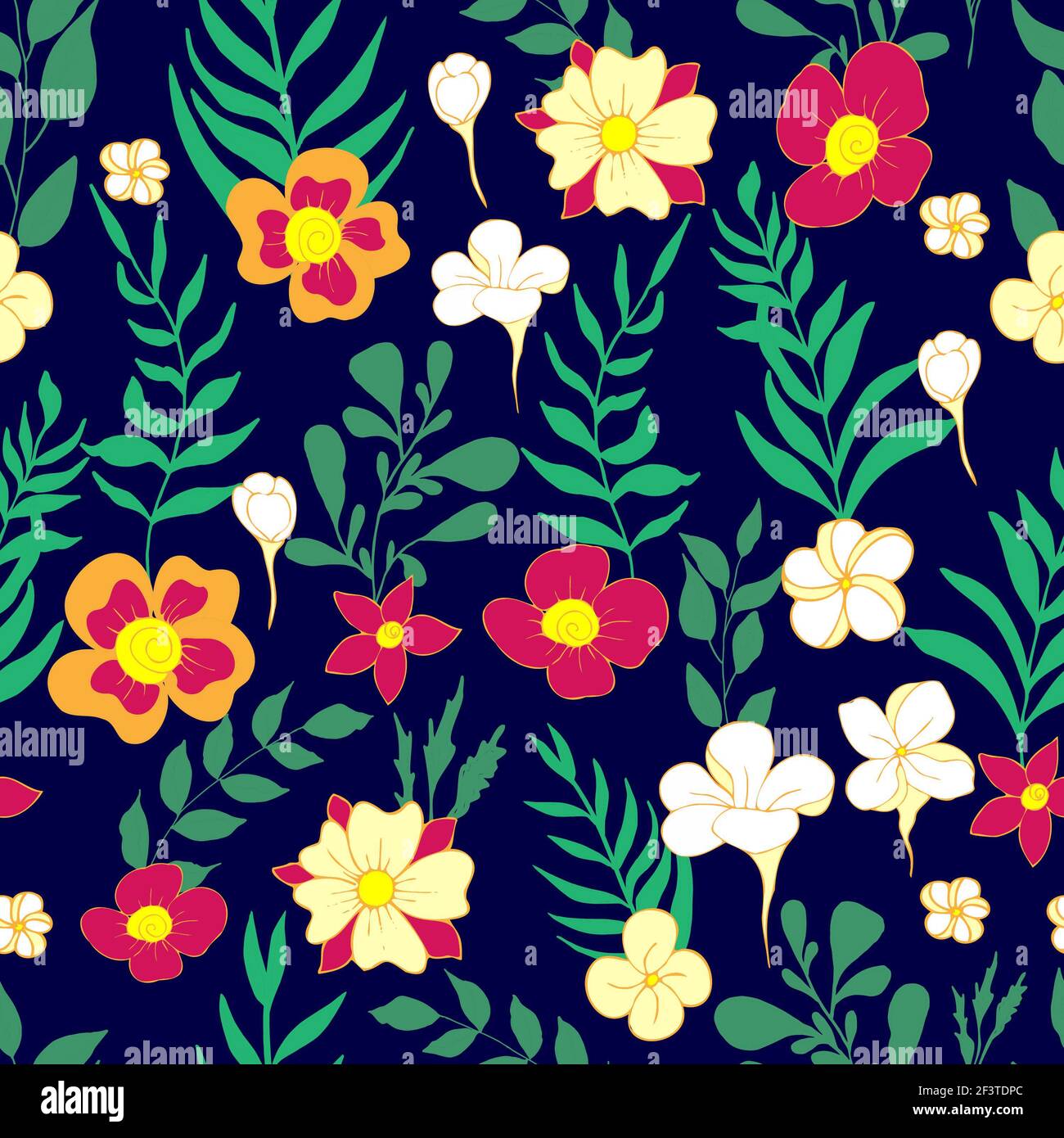 Seamless botanical grass pattern hi-res stock photography and images ...