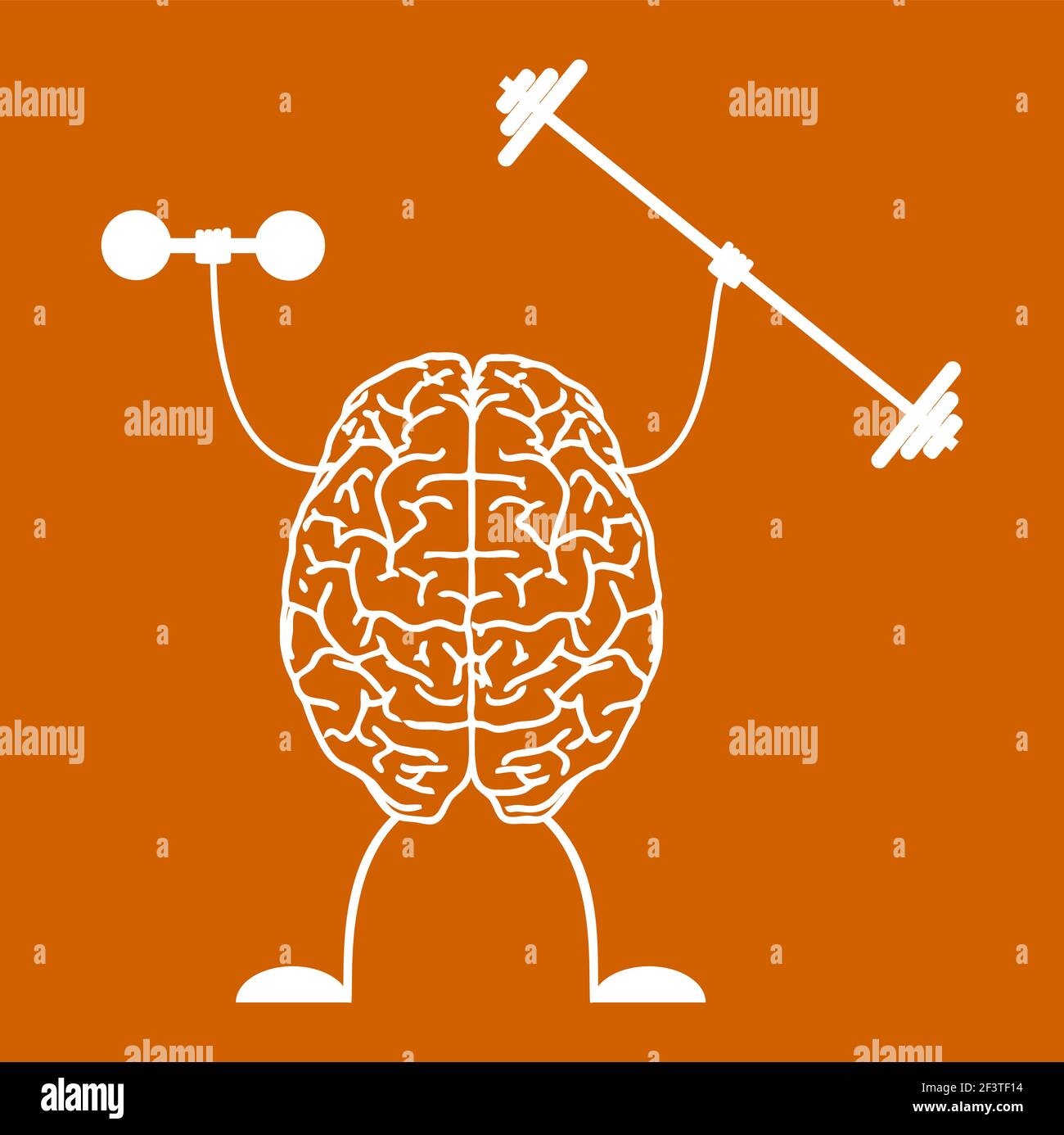 Train your brain Stock Vector Image & Art - Alamy