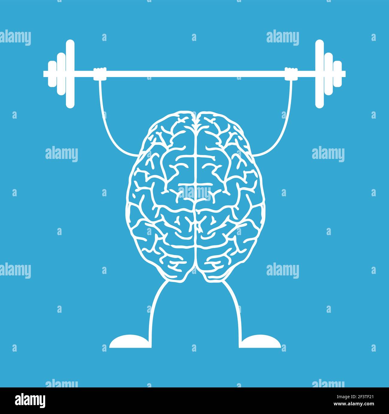 Train your brain Stock Vector Image & Art - Alamy