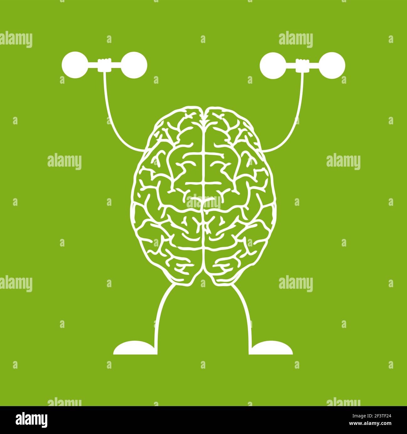 Train your brain Stock Vector Image & Art - Alamy