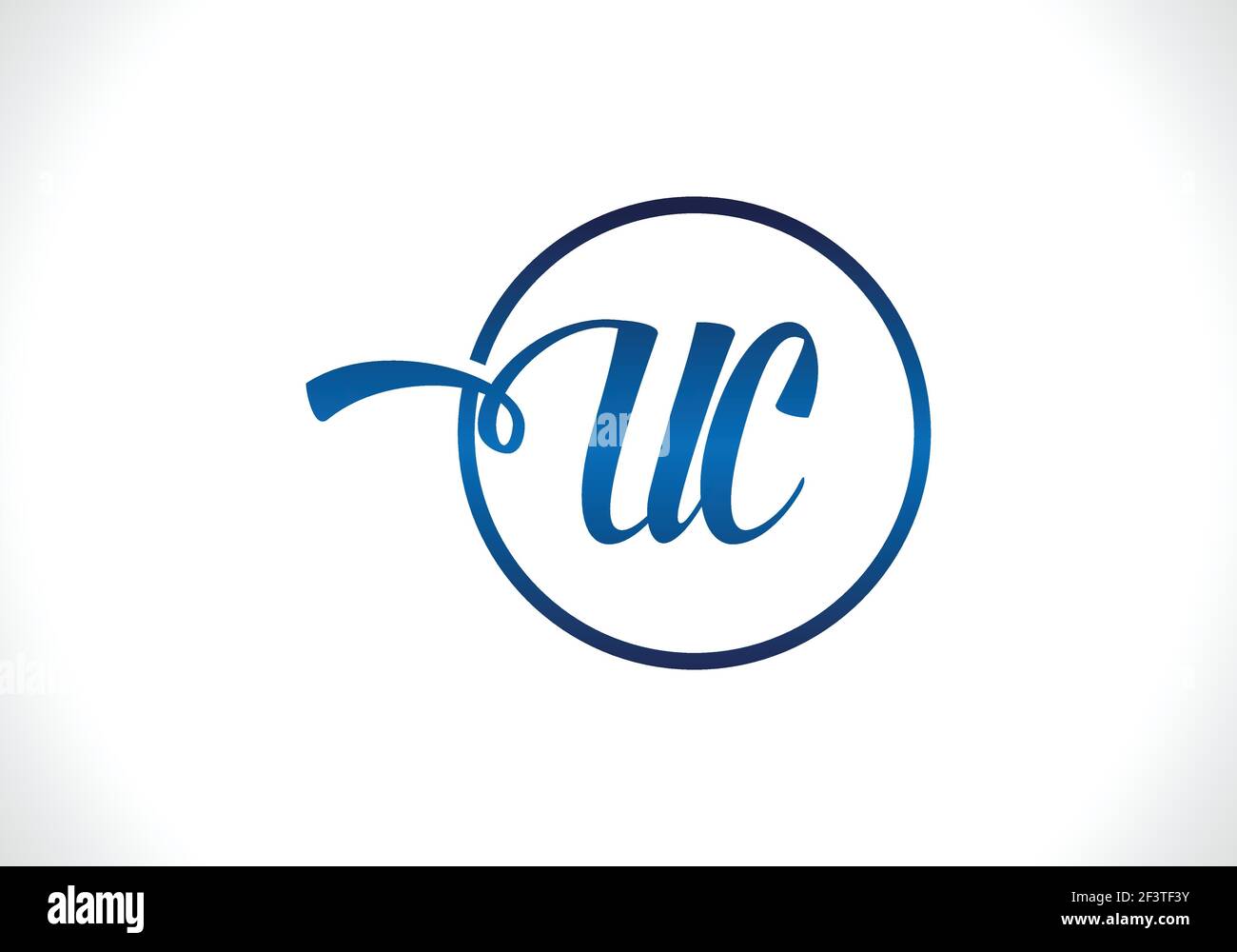 U C Letter Logo Design. Creative U C Letters icon vector Stock Vector ...