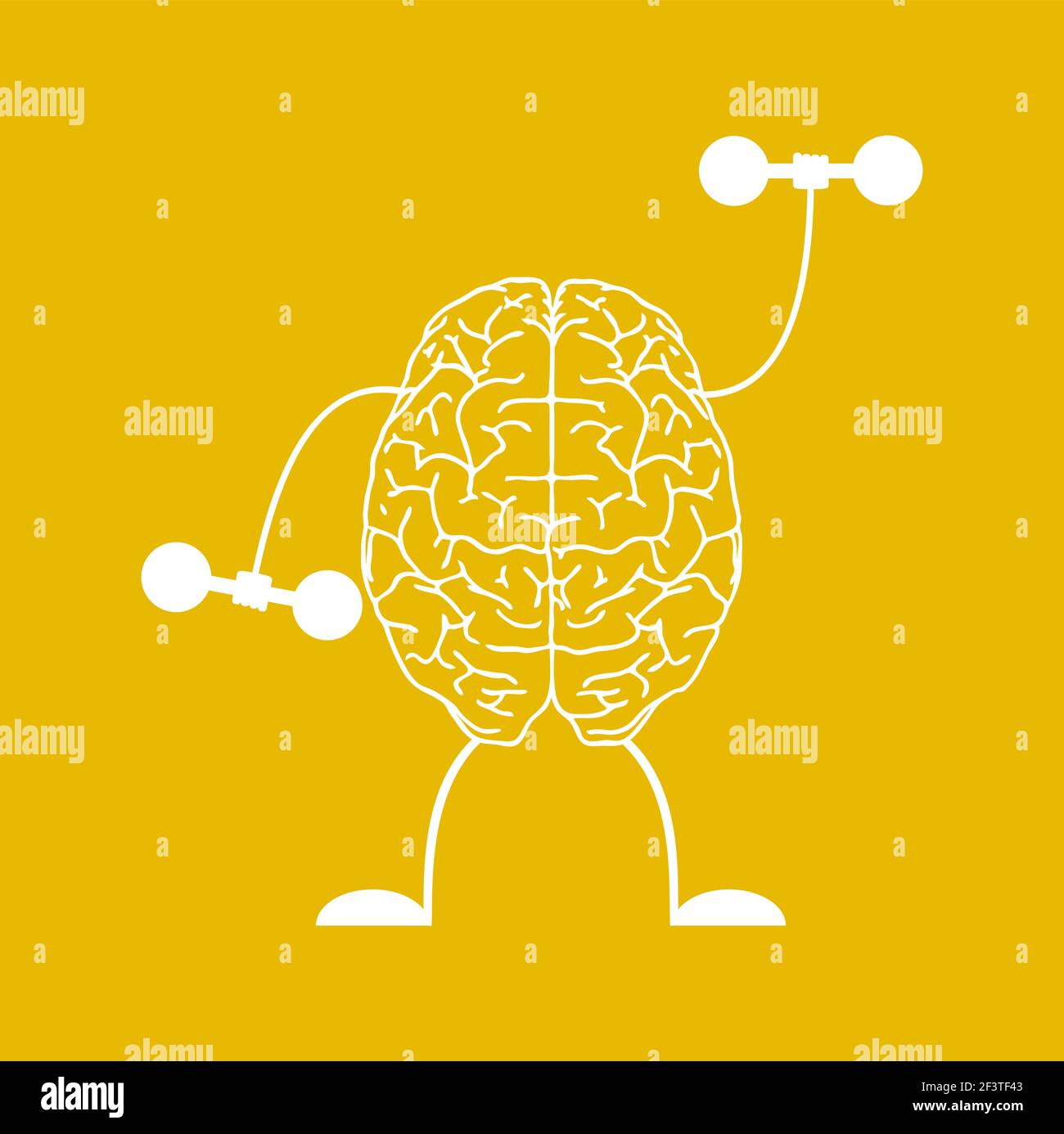 Train your brain Stock Vector Image & Art - Alamy