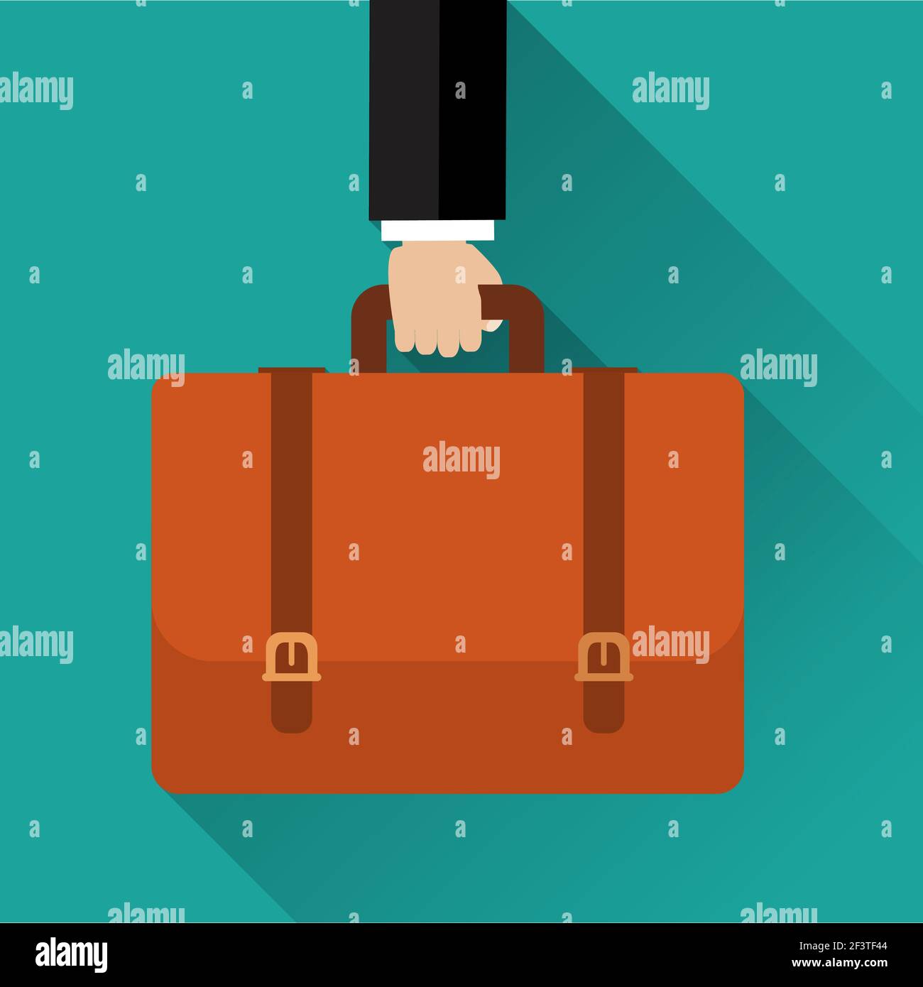 Hand briefcase symbol hi-res stock photography and images - Alamy