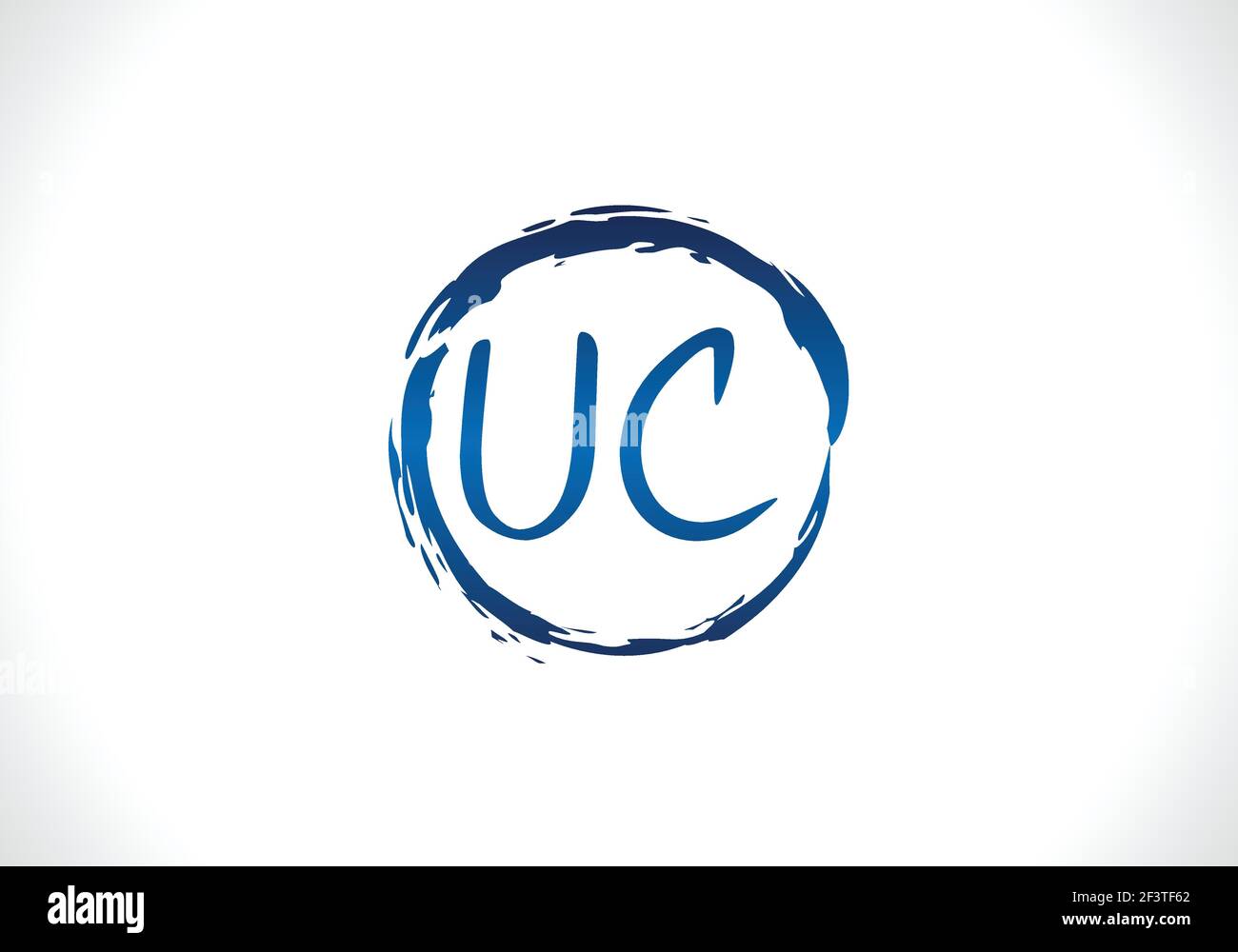 U C Letter Logo Design. Creative U C Letters icon vector Stock Vector ...