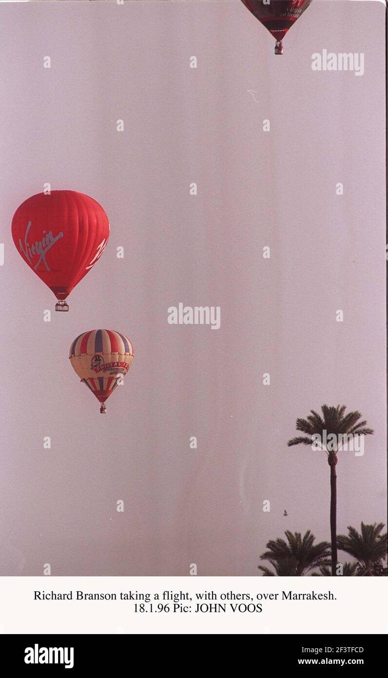 Richard branson balloon hi-res stock photography and images - Alamy