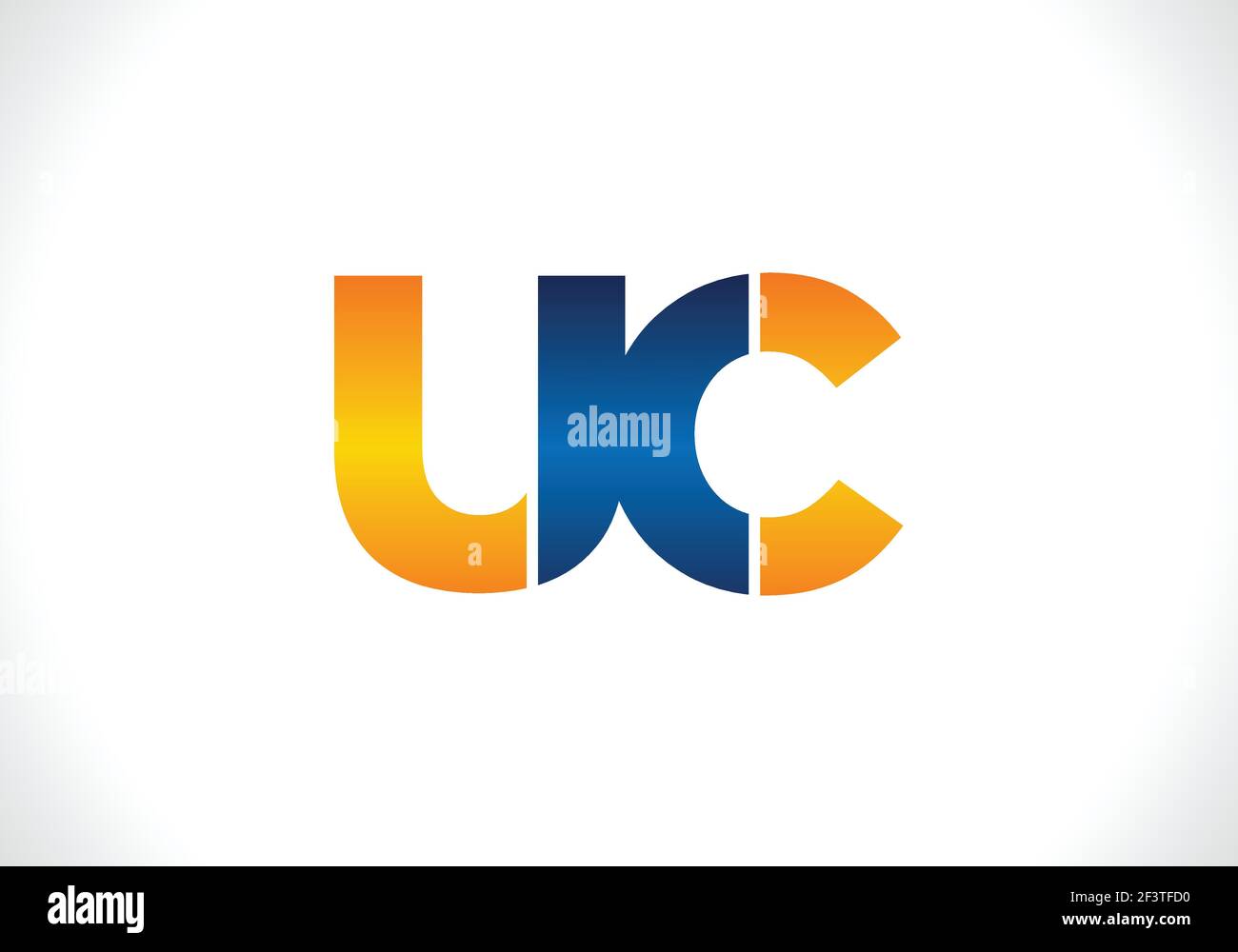 Letter u c logo hi-res stock photography and images - Alamy