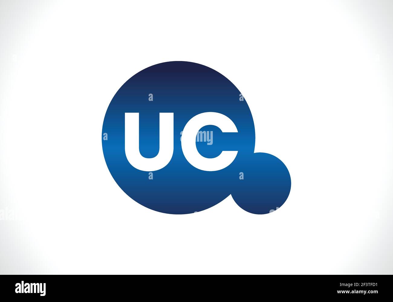 U C Letter Logo Design. Creative U C Letters icon vector Stock Vector ...