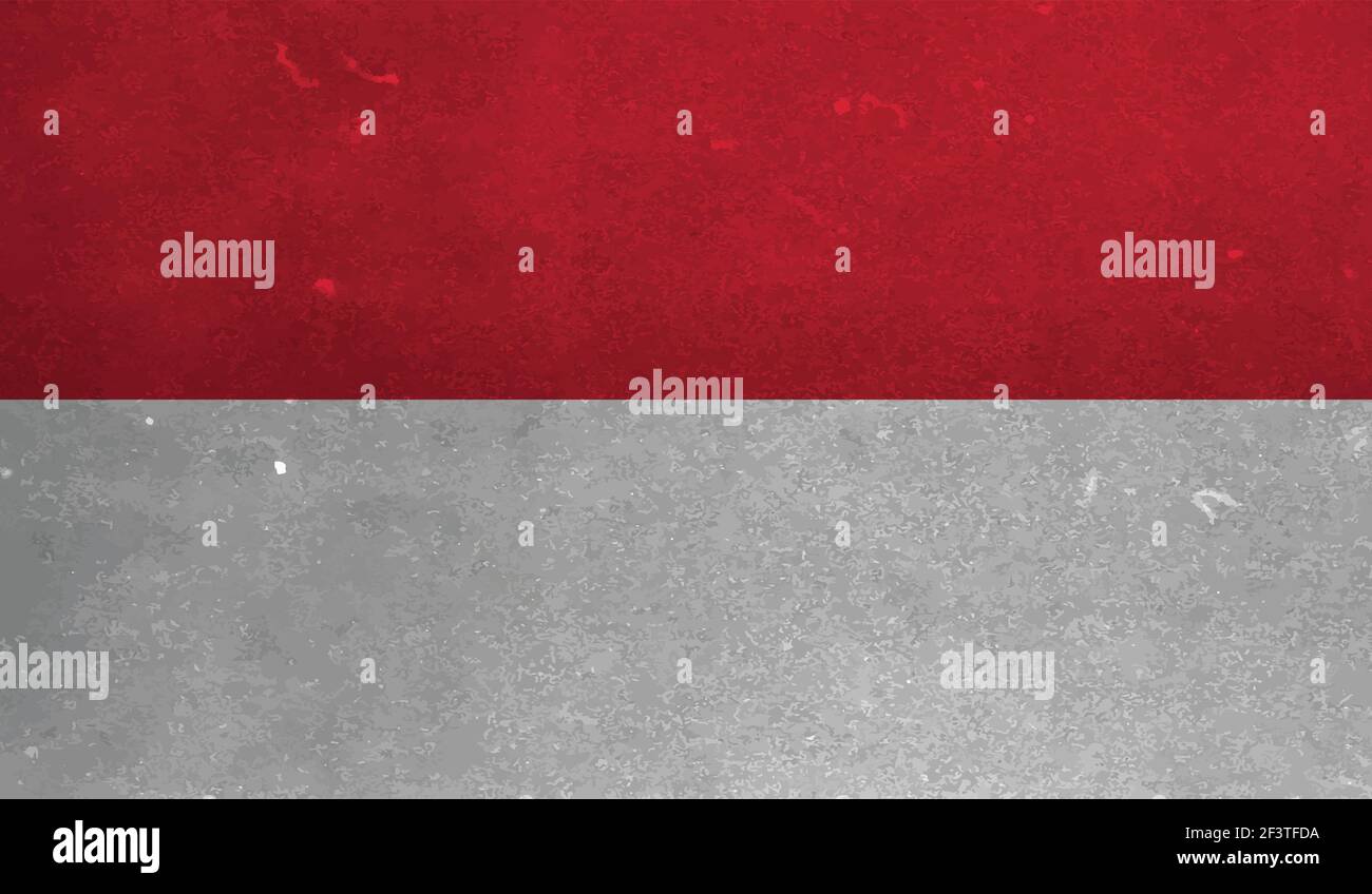 Poland flag with waving grunge texture. Vector background Stock Vector ...