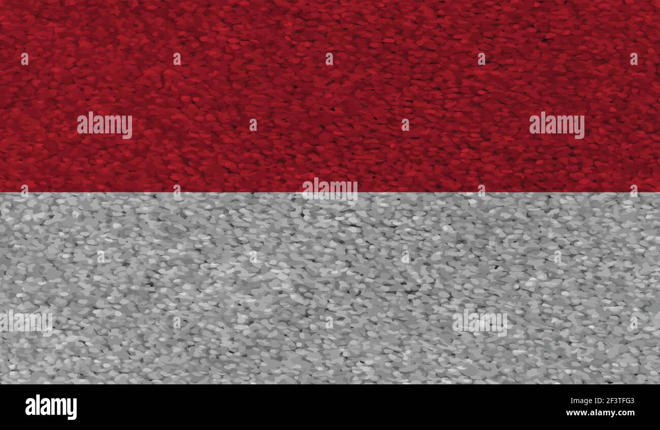 Poland flag with waving grunge texture. Vector background Stock Vector ...