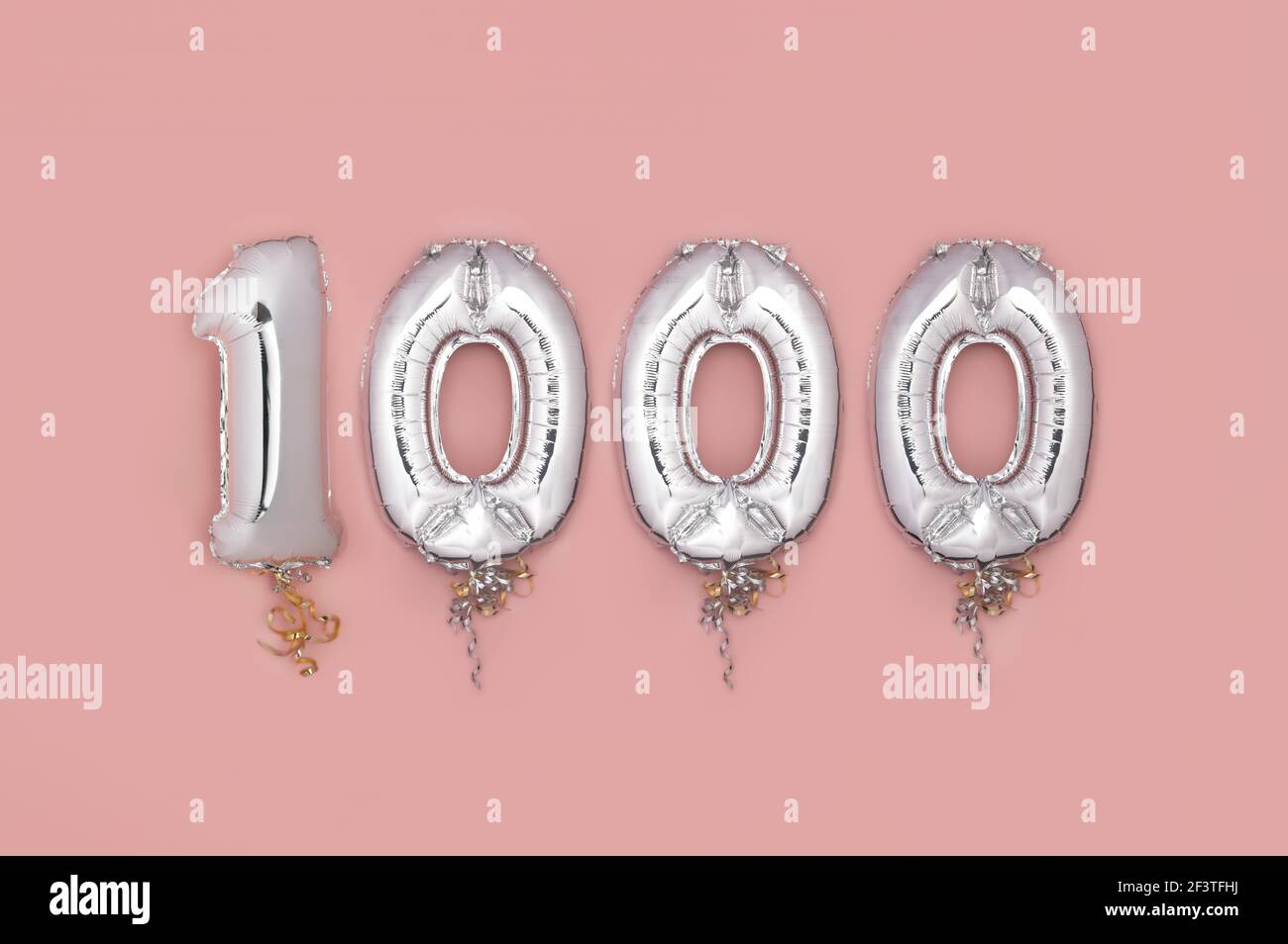Balloon Bunting for celebration 1000 Stock Photo - Alamy