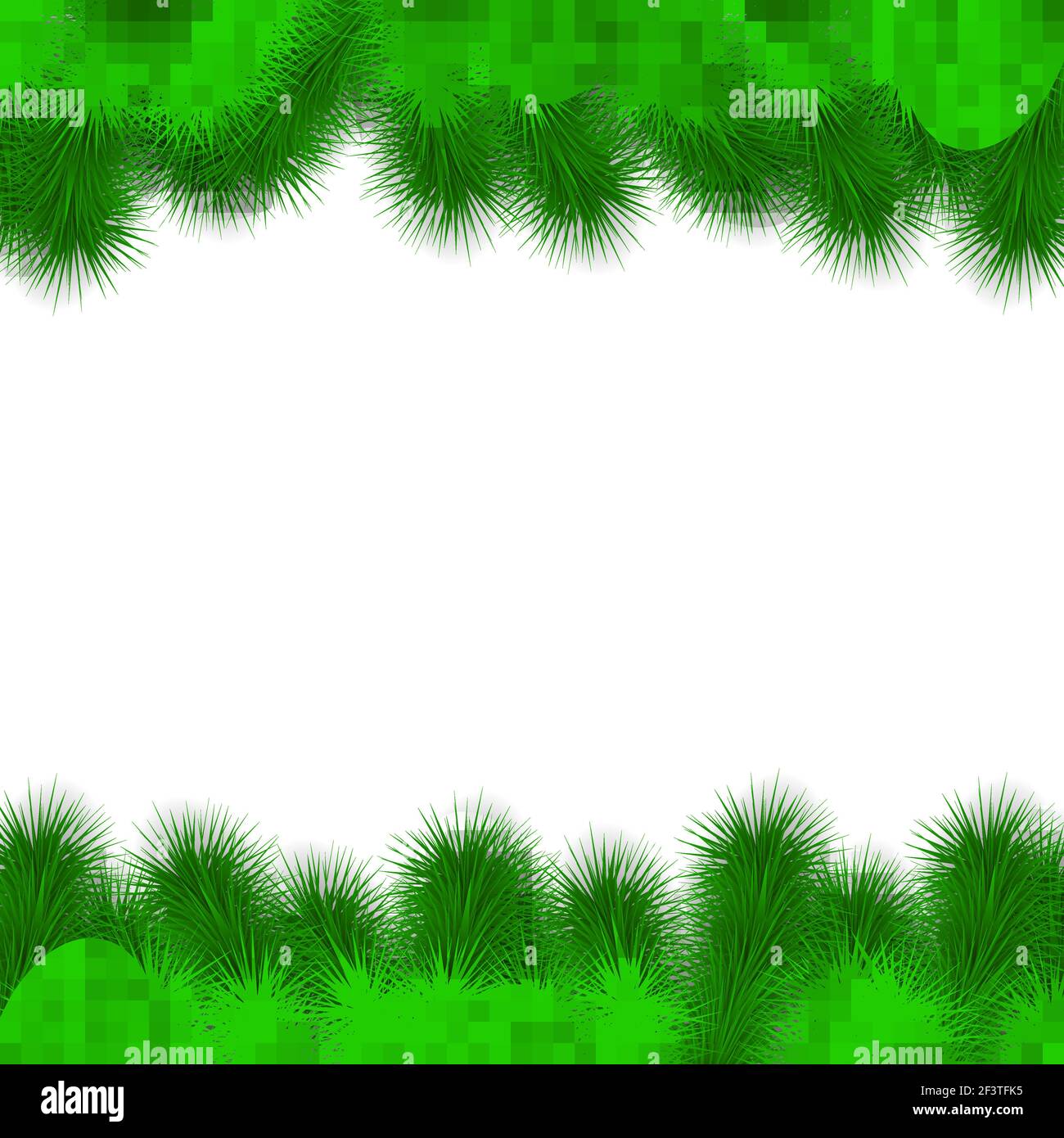 Merry christmas green greeting Stock Vector Images - Alamy