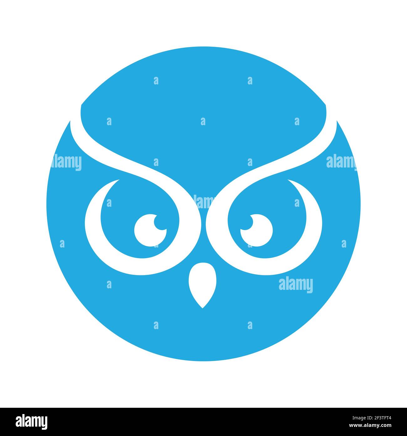 Owl simple logo vector illustration template design Stock Vector Image ...