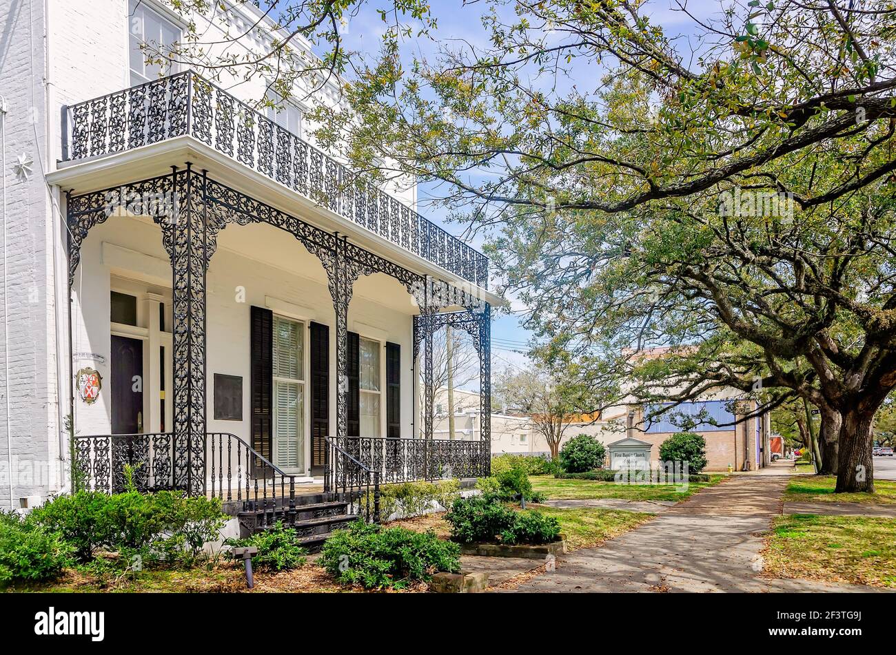 The Raphael Semmes House, also known as the Admiral Semmes House or the ...