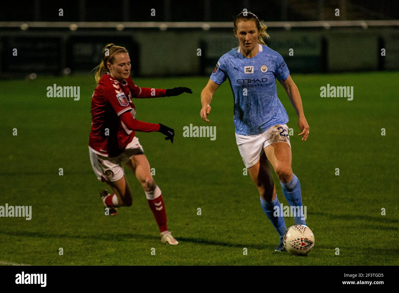 Bath, UK. 17th Mar, 2021. Sam Mewis of Manchester City Women in action ...
