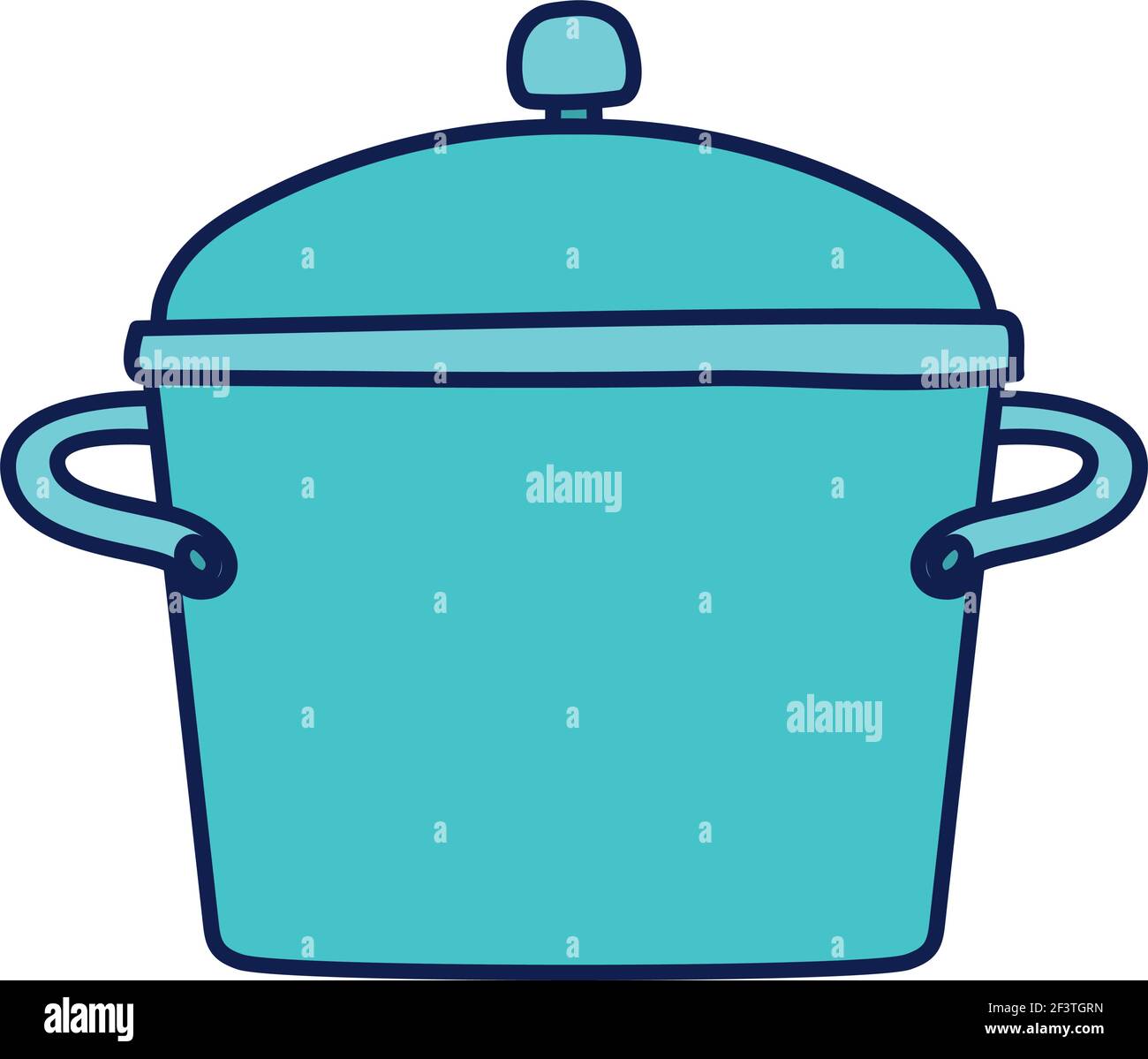 blue cooking pot Stock Vector Image & Art - Alamy