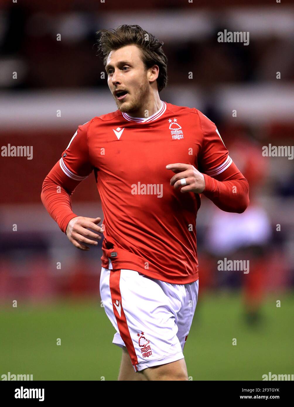 Nottingham Forest's Luke Freeman during the Sky Bet Championship match ...