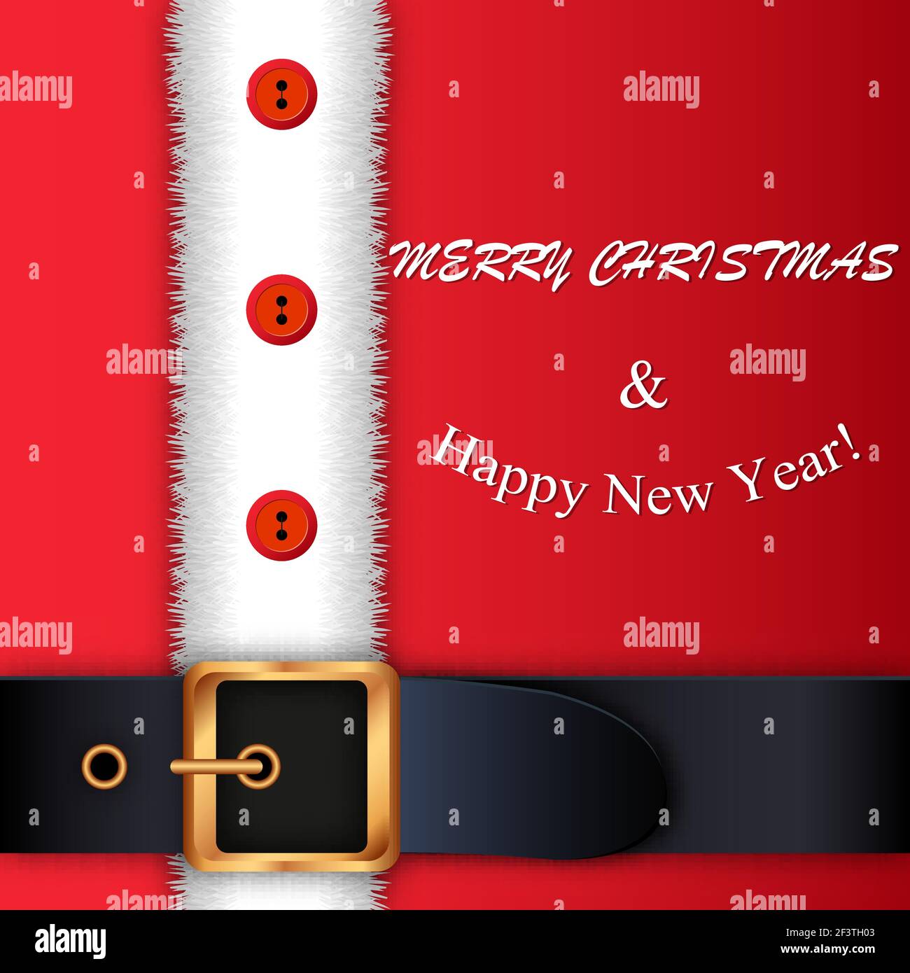 Red Santa Claus suit Stock Vector Image & Art - Alamy