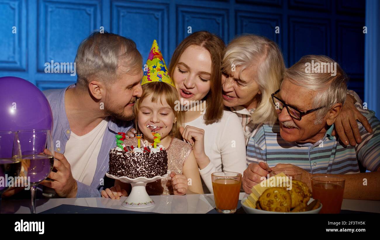 Children Eating Birthday Cake Hands High Resolution Stock Photography ...