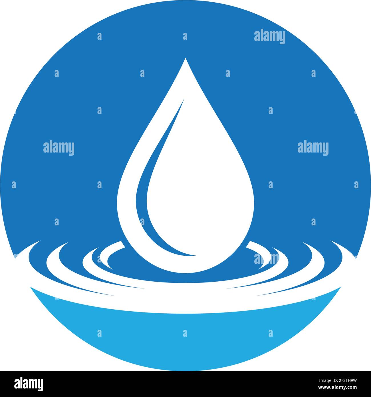 Water drop logo template vector icon illustration design Stock Vector ...