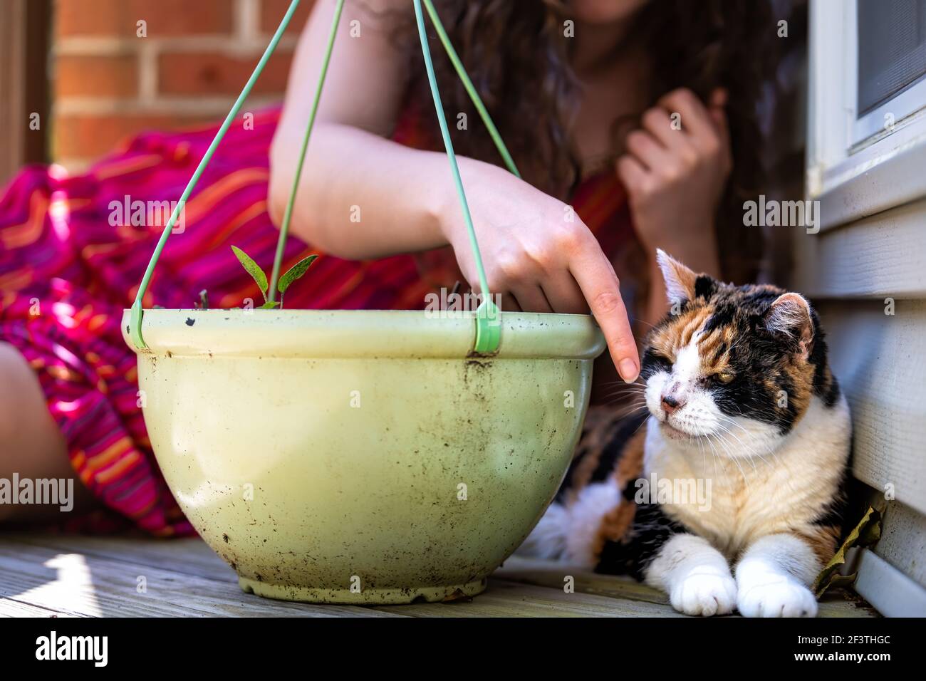 Woman smell finger hi-res stock photography and images - Alamy