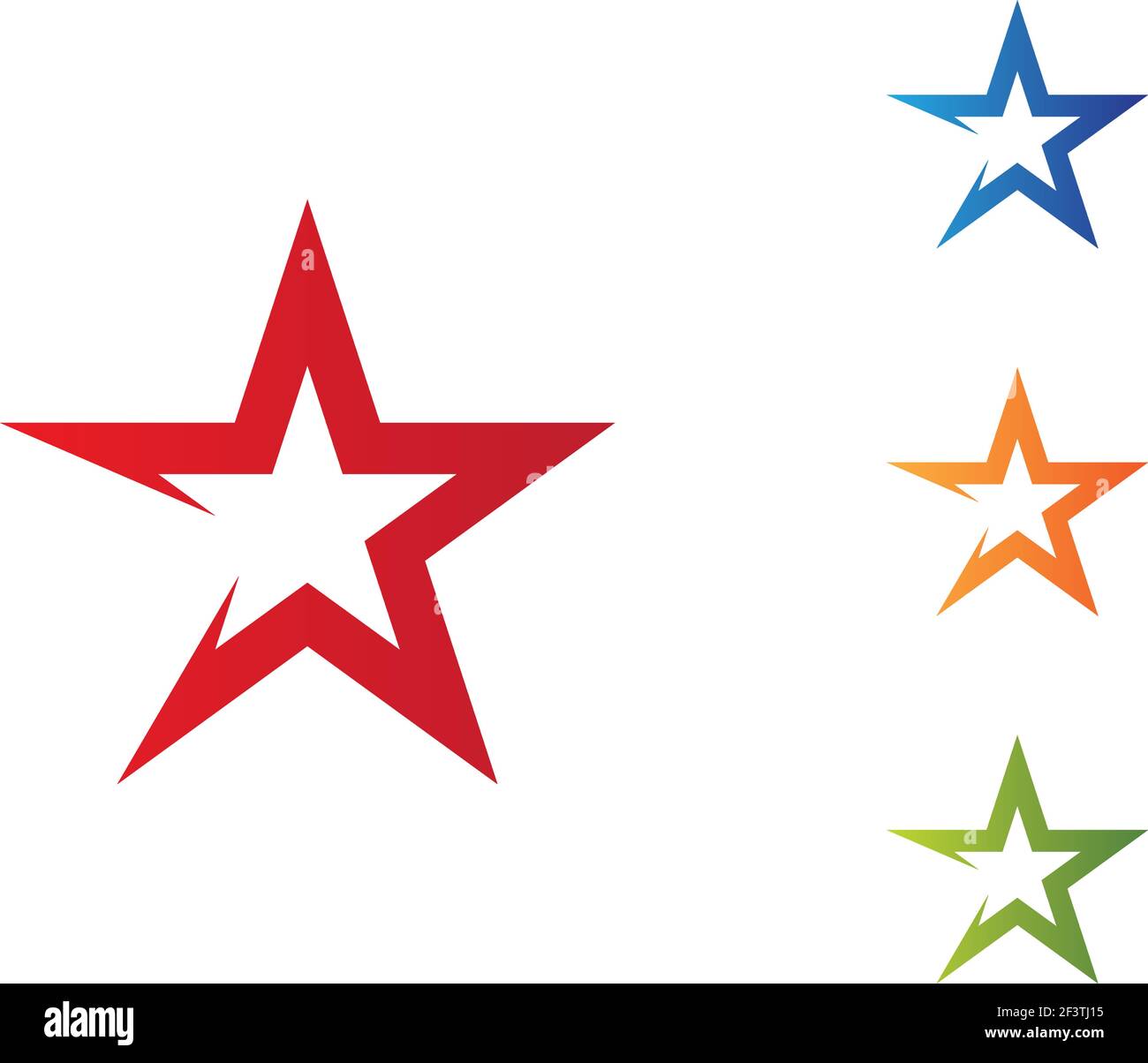 Star logo template vector icon illustration design Stock Vector Image ...