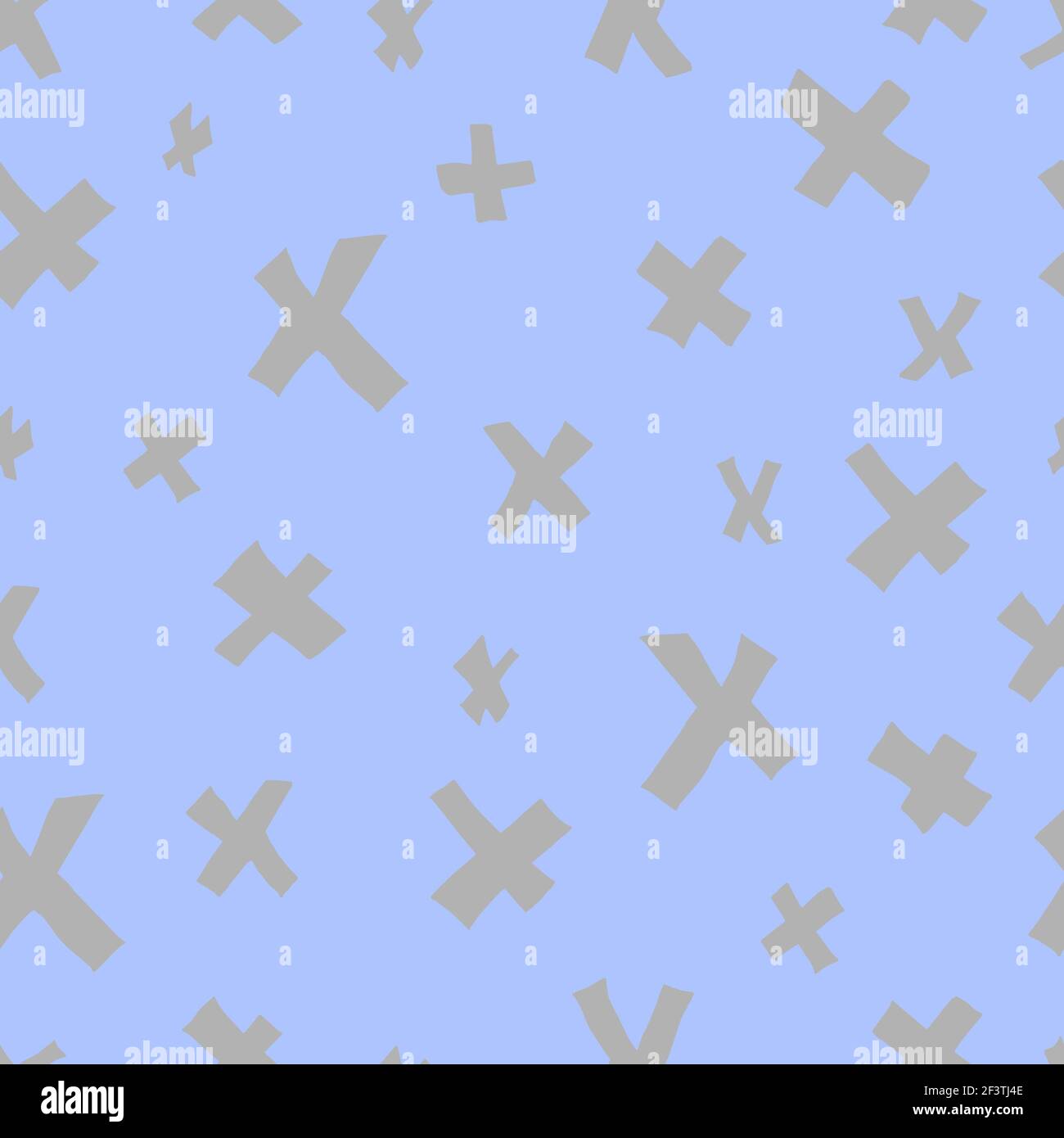 seamless simple X pattern on contrasting background. For paper, fabric ...