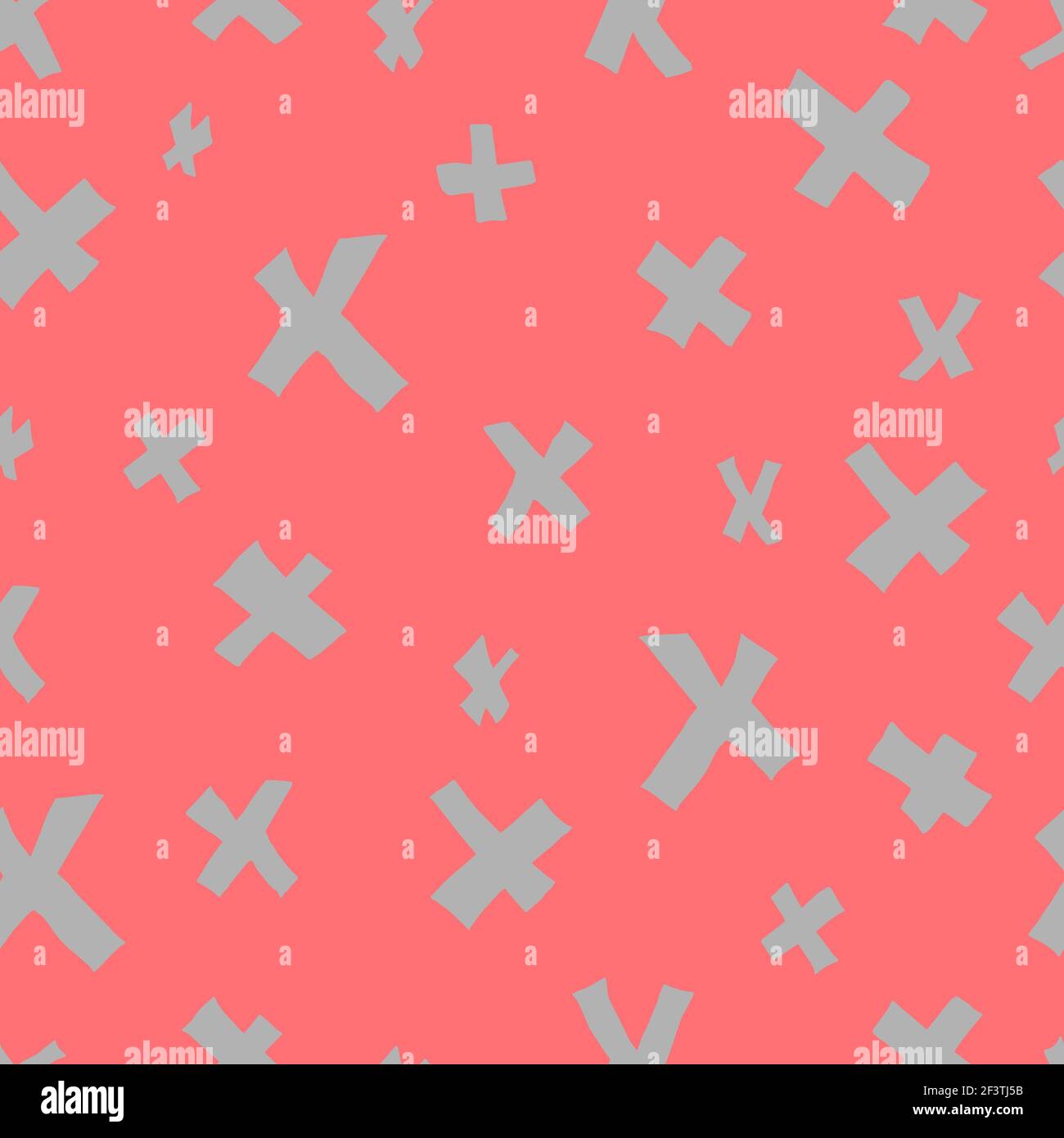 seamless simple X pattern on contrasting background. For paper, fabric ...