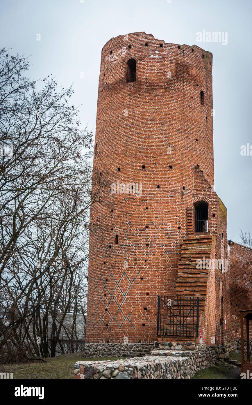 Czersk castle ruins hi-res stock photography and images - Alamy