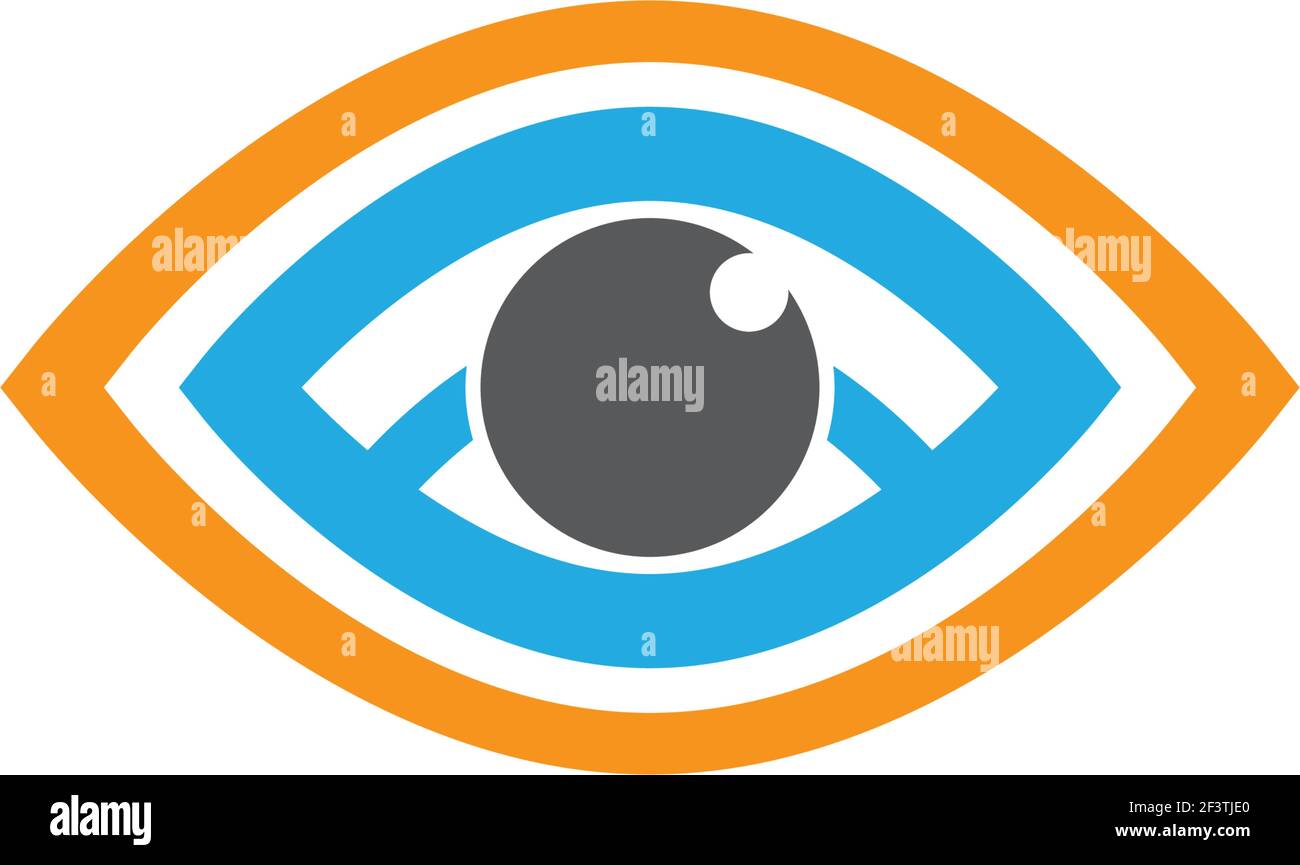 Branding identity corporate eye care vector logo design Stock Vector ...