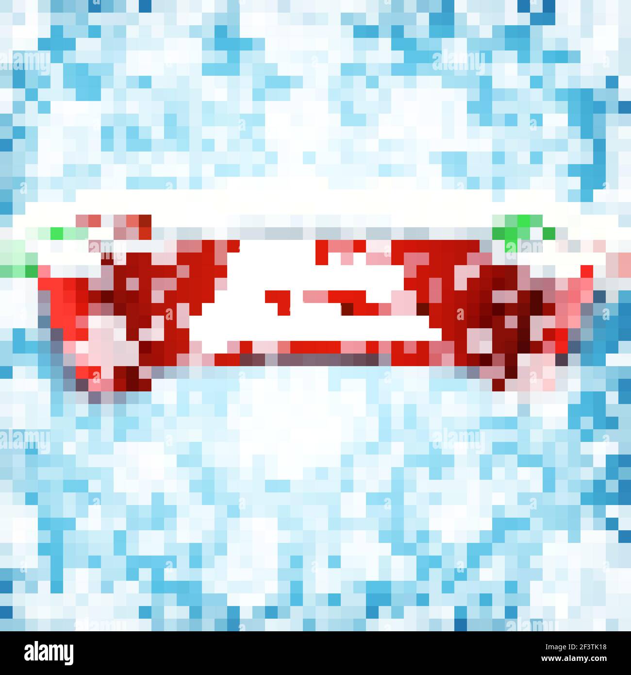 Christmas red ripped paper Stock Vector Images - Alamy