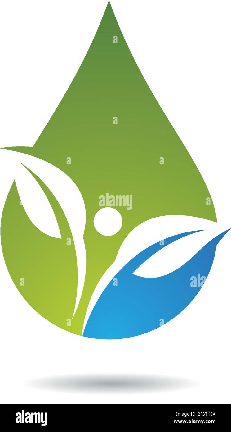 Water drop logo template vector icon illustration design Stock Vector ...