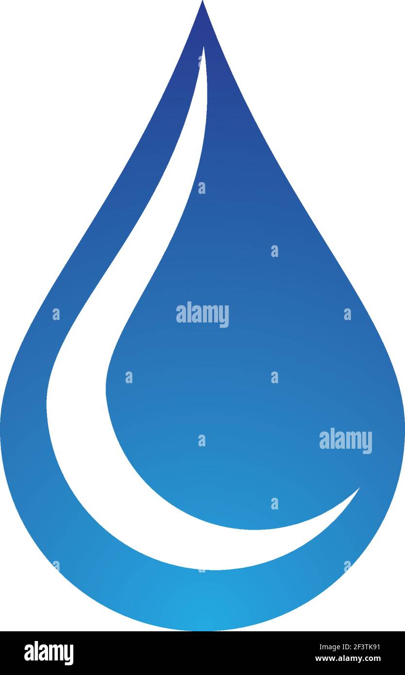 Water drop logo template vector icon illustration design Stock Vector ...