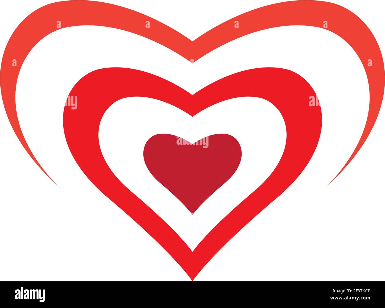 Love logo template symbol icon illustration design Stock Vector Image ...