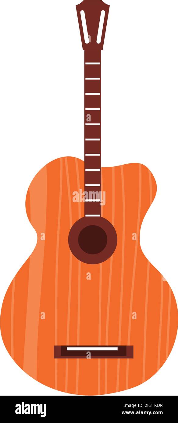 music instrument guitar design isolated Stock Vector Image & Art - Alamy