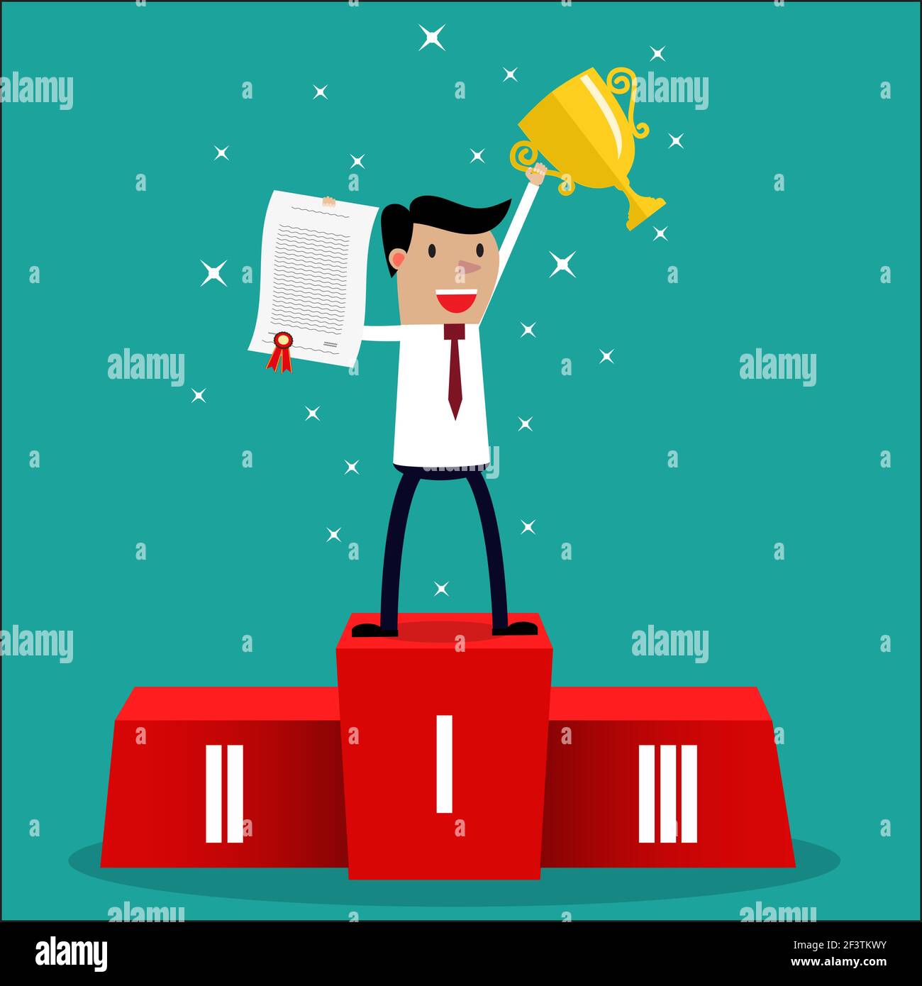 Victor man Stock Vector Images - Alamy