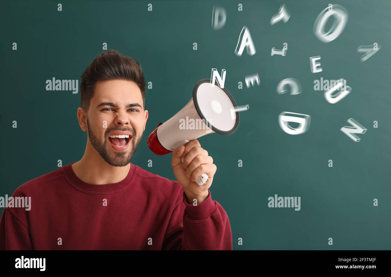 Student and pronunciation and classroom hi-res stock photography and ...