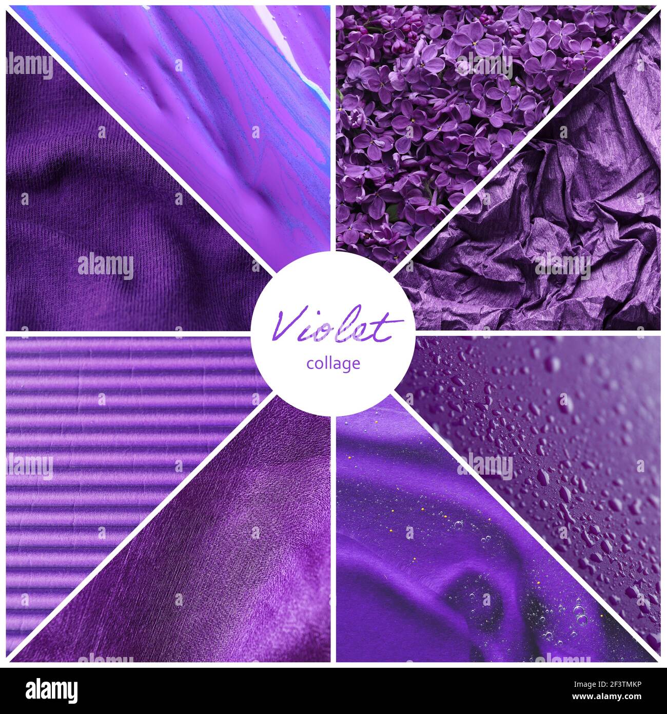 Collage style seamless pattern Cut Out Stock Images & Pictures - Alamy