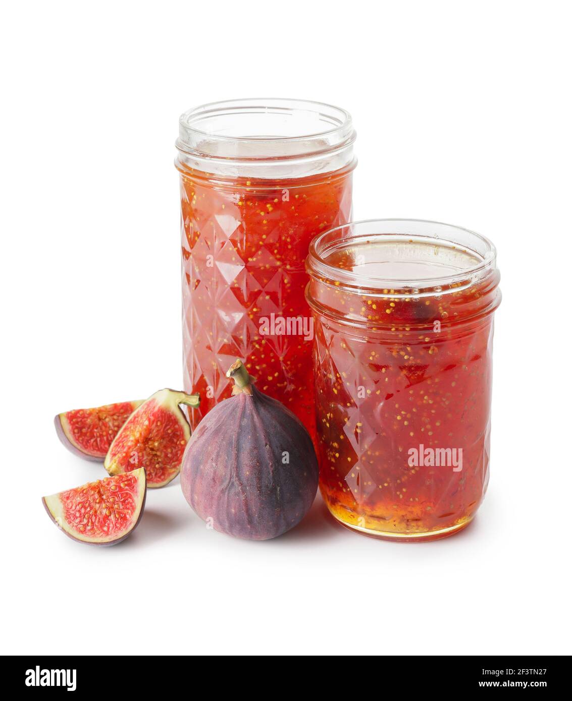 Fig jam on white hi-res stock photography and images - Alamy