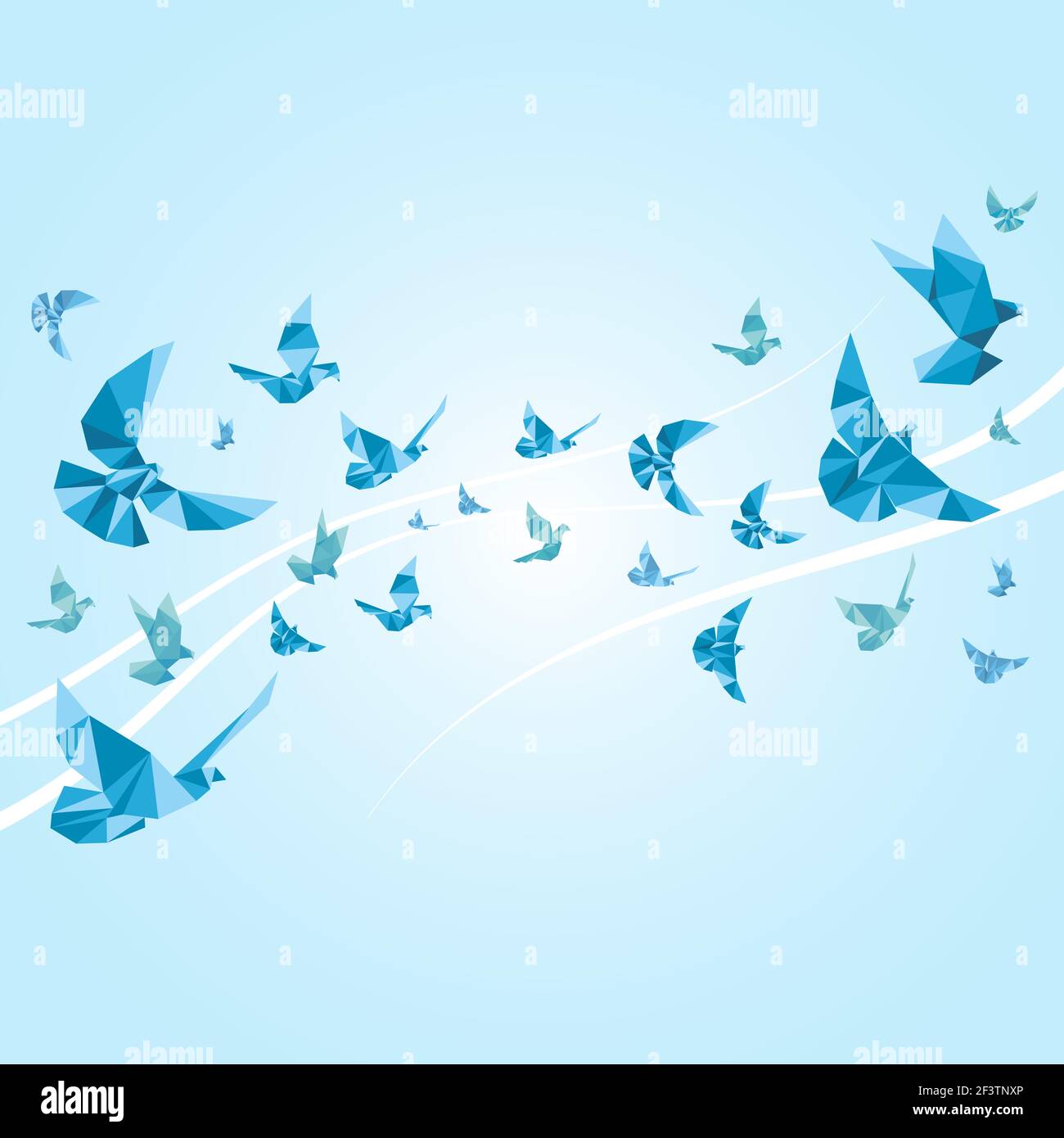 Dove Abstract Wallpaper