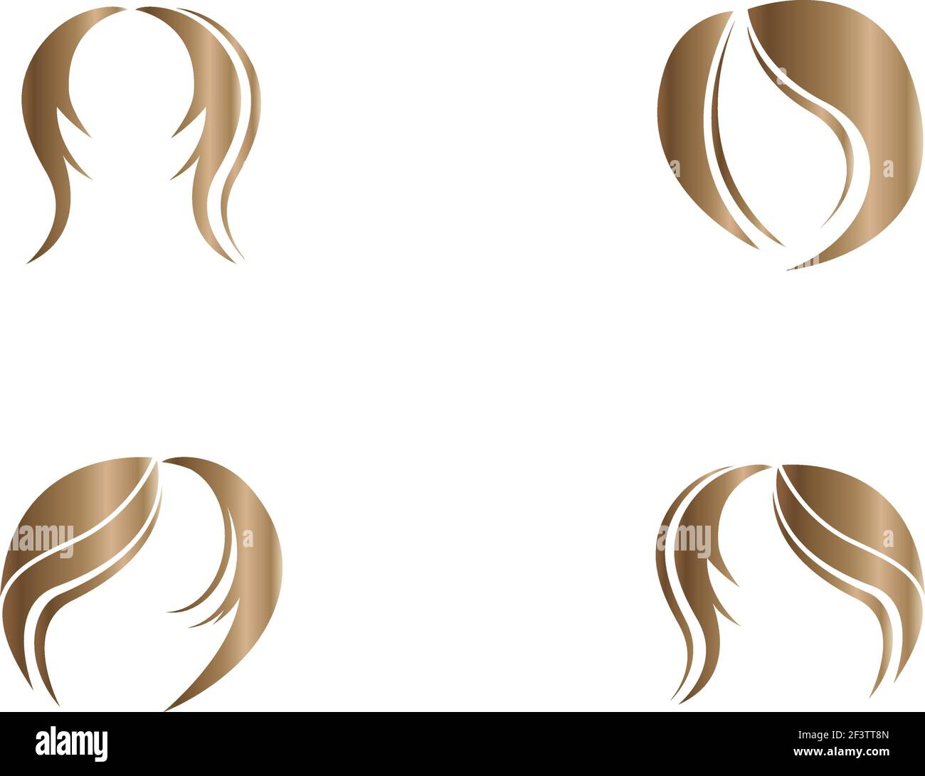 Hair logo template vector icon illustration design Stock Vector Image ...