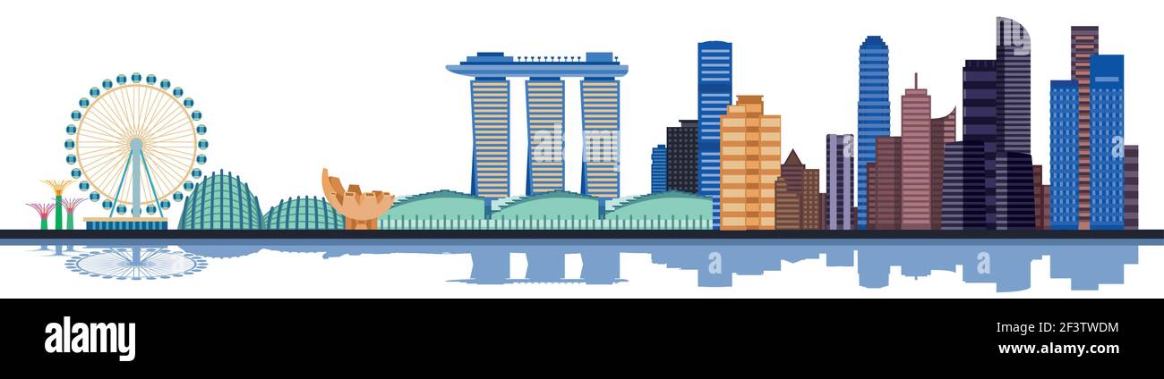 Color singapore city skyline. Skyline singapore , singapore building ... Color singapore city skyline. Skyline singapore , singapore building ...