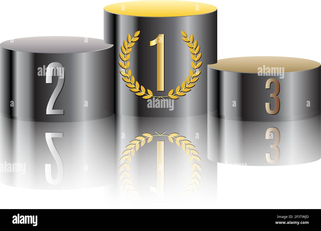 Winners podium. Vector Stock Vector Image & Art - Alamy