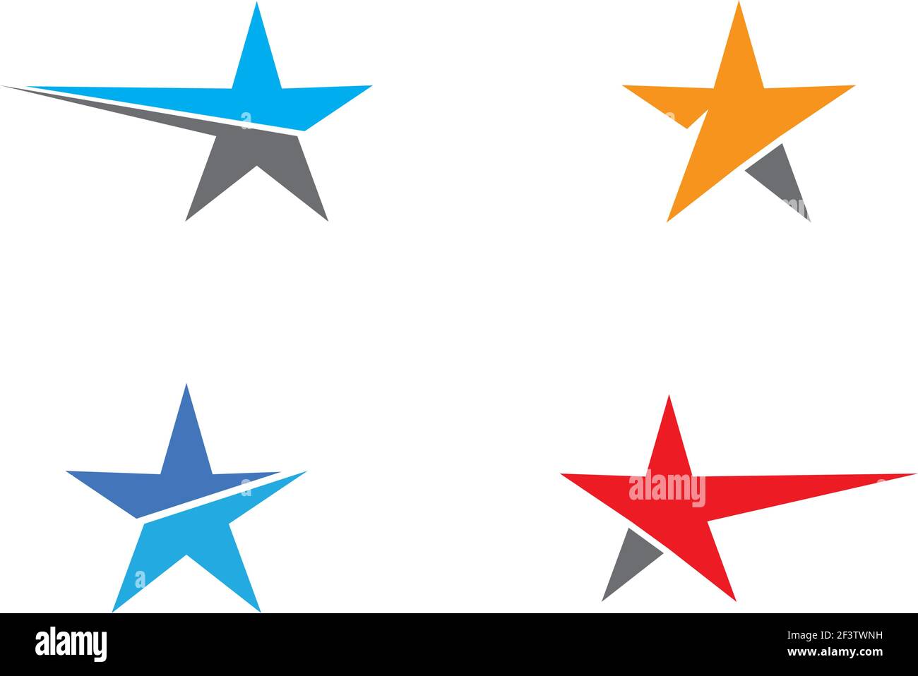 Star logo template illustration design Stock Vector Image & Art - Alamy