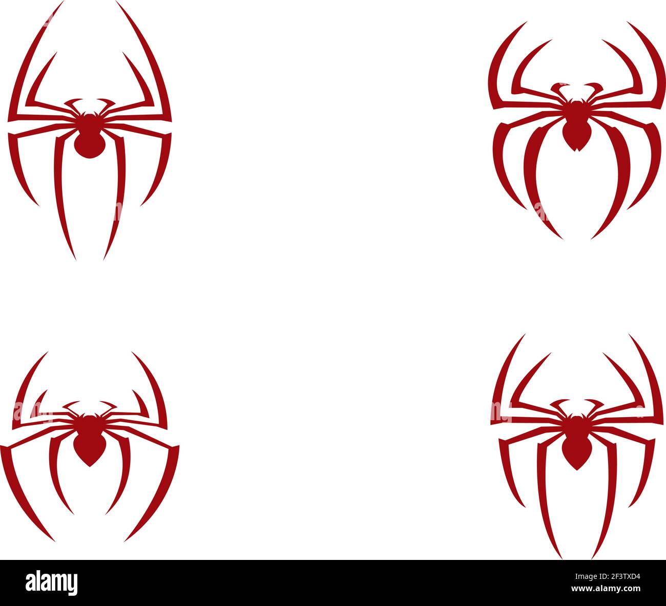Spider symbol illustration design Stock Vector Image & Art - Alamy